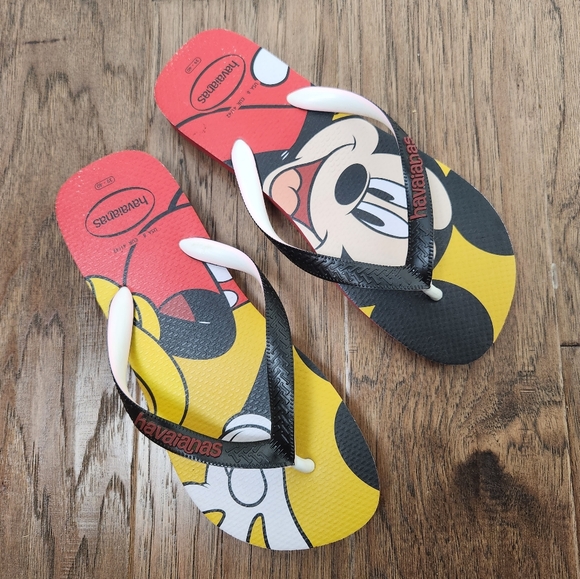 Havaianas | Shoes | Havaianas Disney Mickey Mouse Flip Flops | Poshmark
